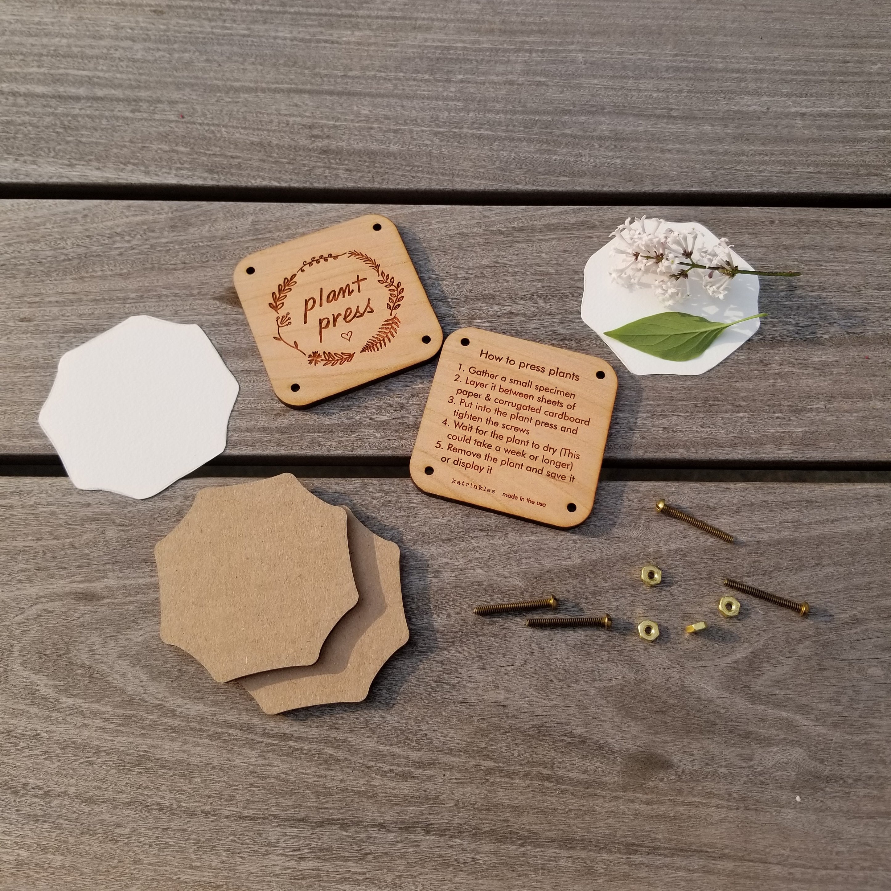 Plant Press Kit – Katrinkles - retail
