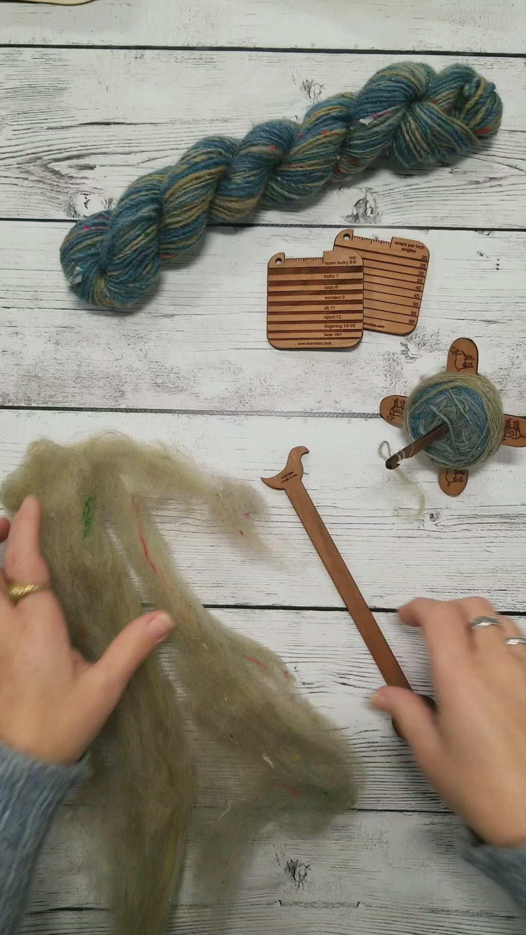 Ring Distaff for Spinning – Katrinkles - retail