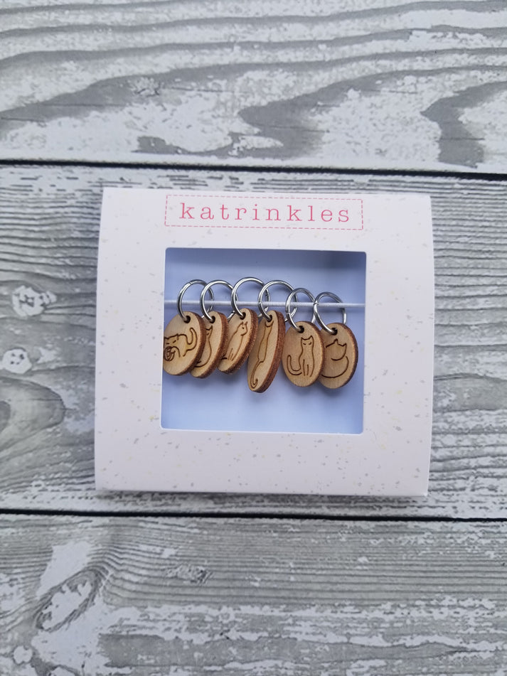 Cat Stitch Marker Set – Katrinkles - retail