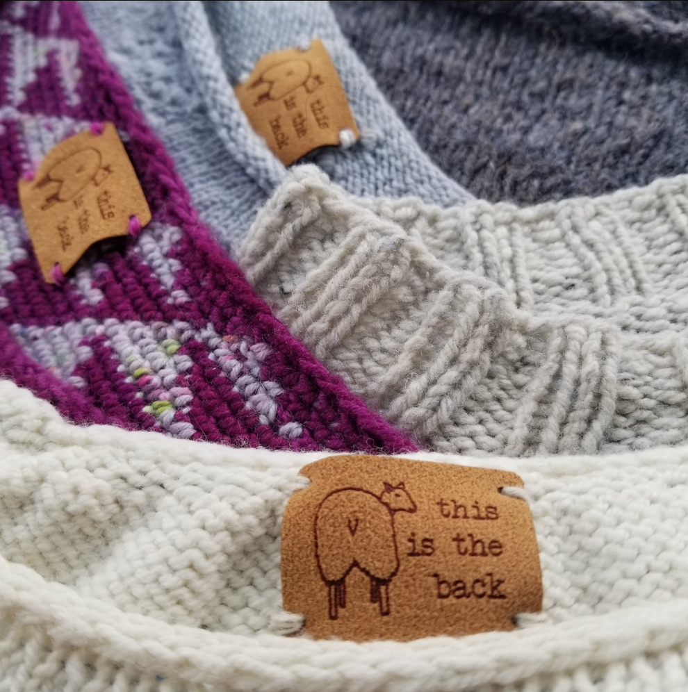 Faux Suede "Backside" Tag Set – Katrinkles - retail